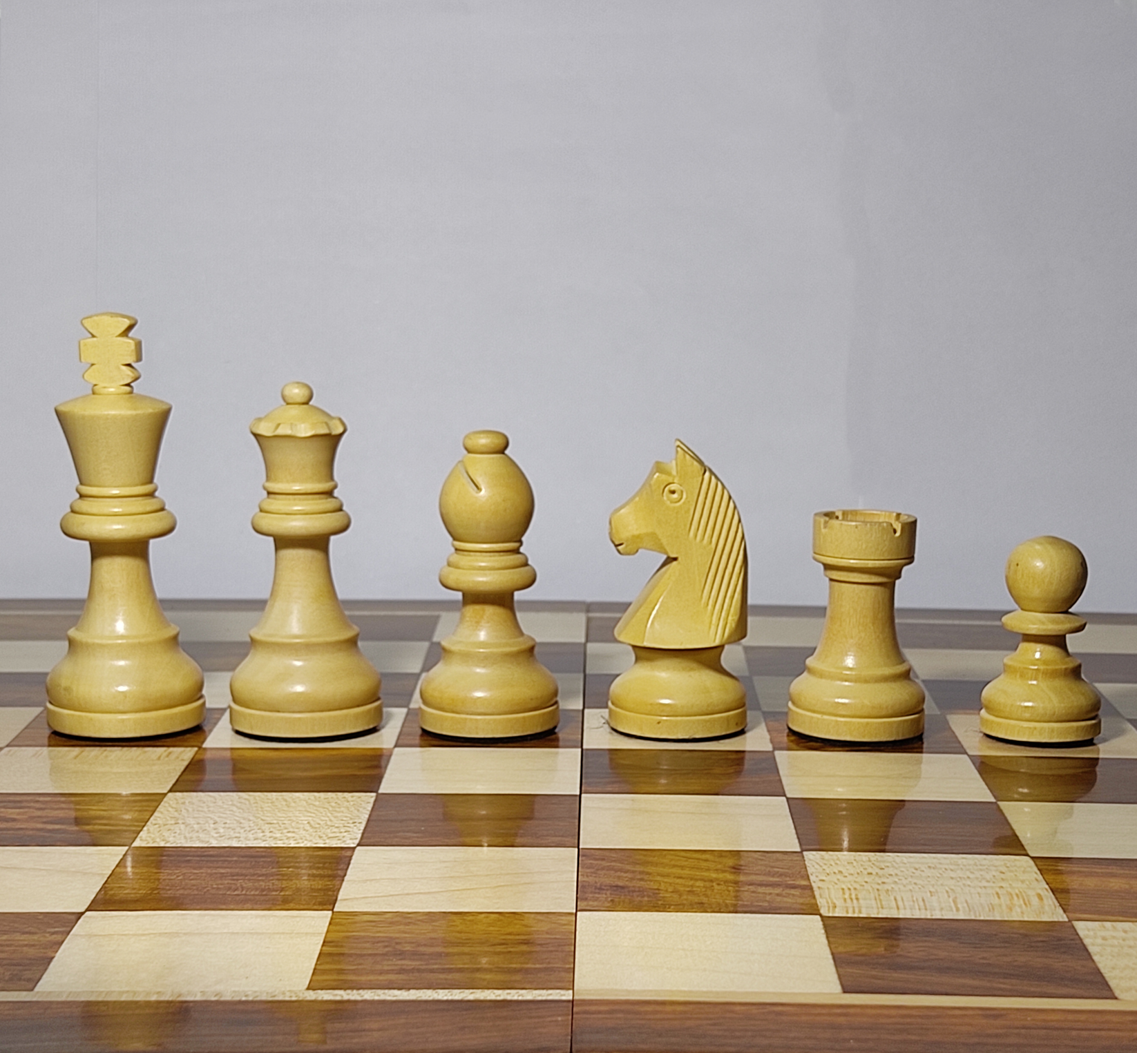 3" Wooden Staunton German Knight Chess Pieces STANDARD - Made of Acaci ...